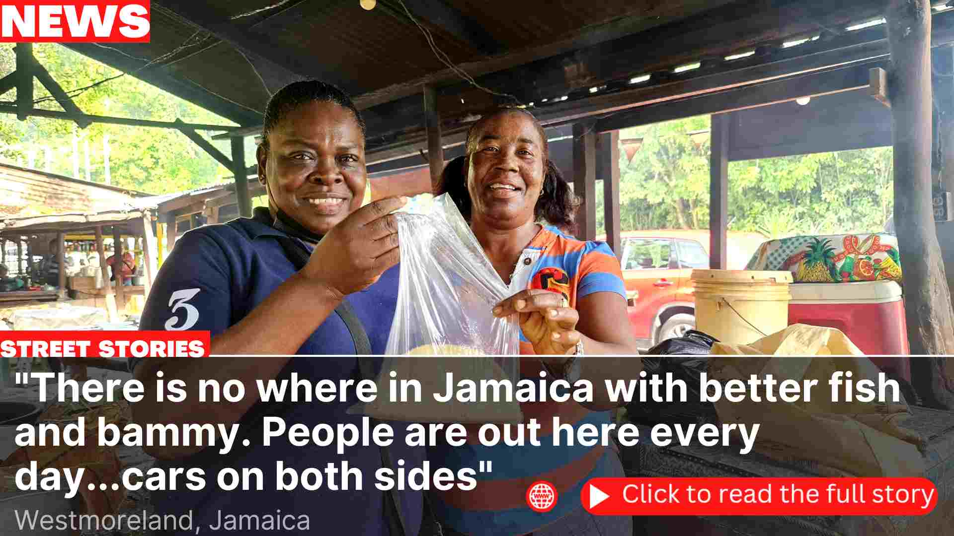 Best spot in Jamaica for Fry fish and Bammy, according to vendors ...