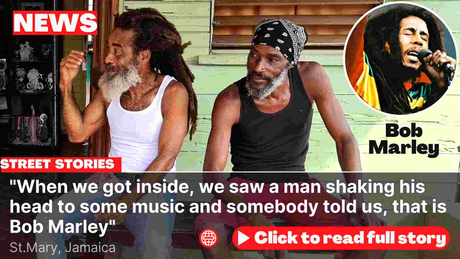 Rastaman remembers meeting Bob Marley - Kareem's Quest