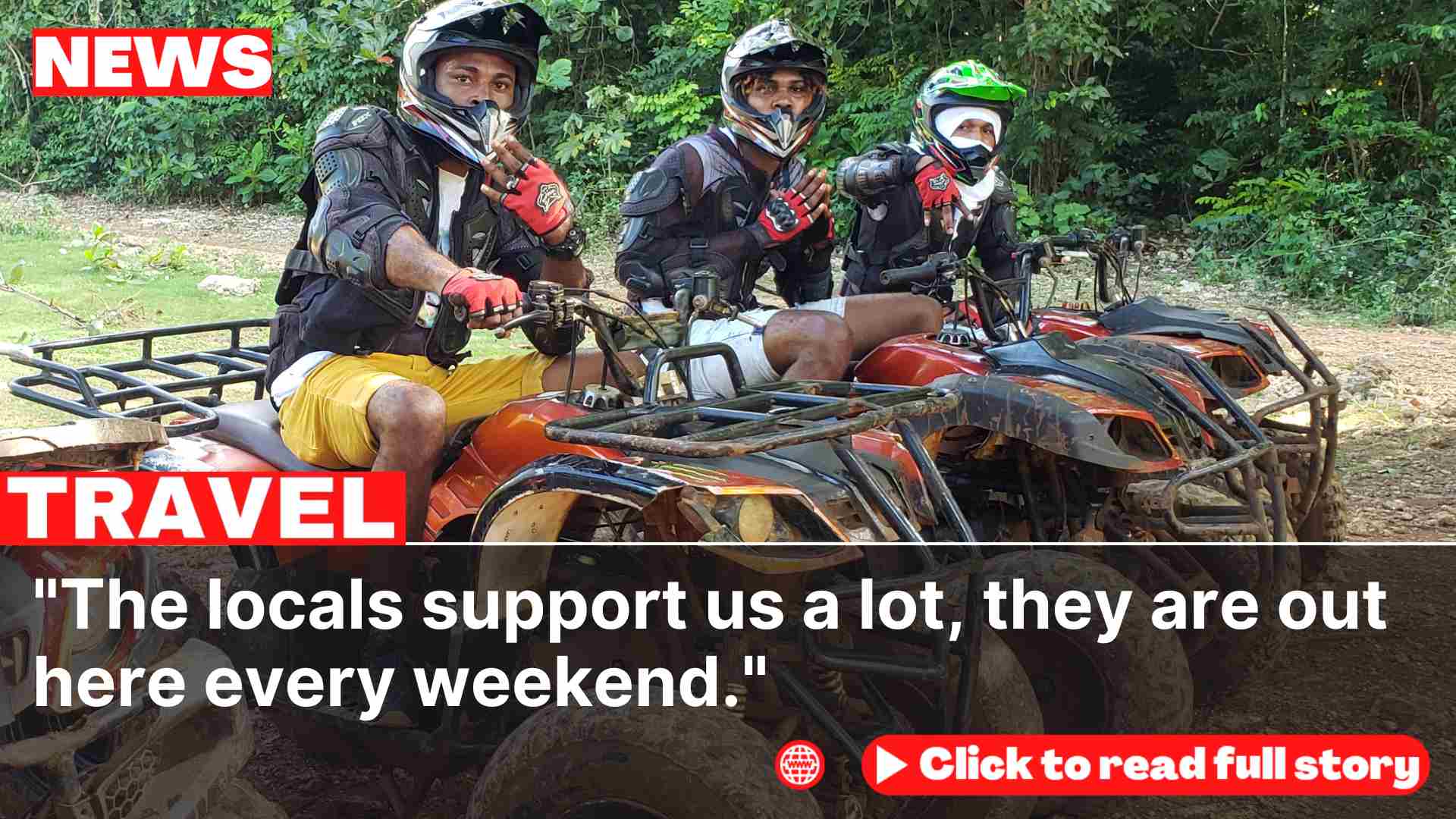 An adrenaline filled ATV experience: Dirt Adventure at Boscobel, St ...