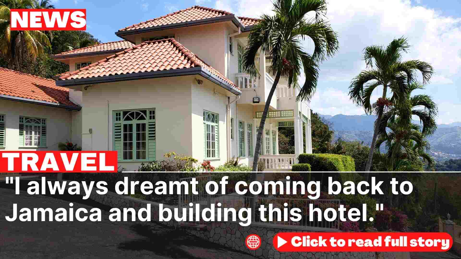 City View Hotel: Trevor Bent returns from England to build his dream ...